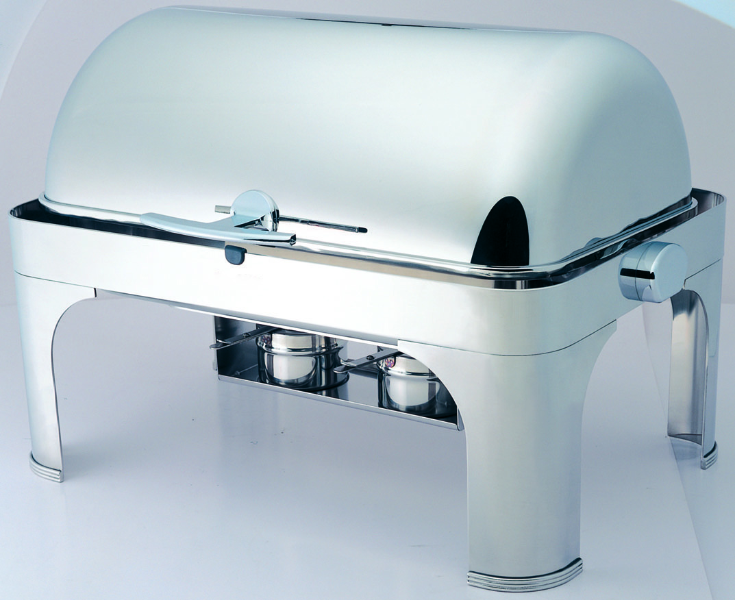 Gourmet Plus Oblong Roll-top Chafer - Al Ahrar Hotel Supplies L.L.C