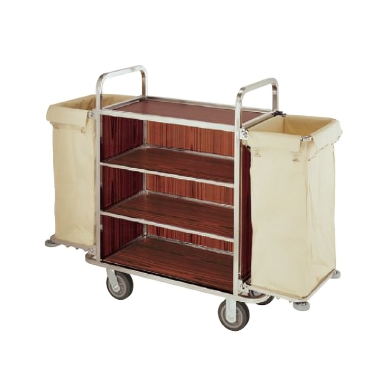 Carter Room Service Cart-Steel and Wood Structure - Al Ahrar Hotel ...