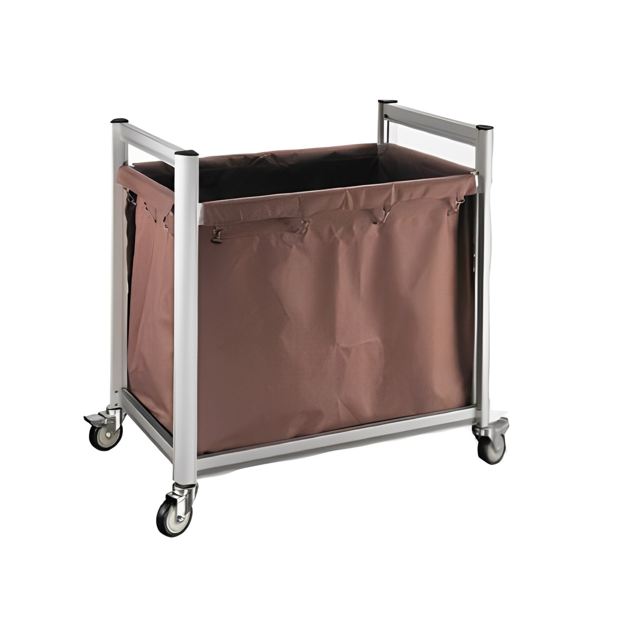 Carter Aluminum Linen Trolley - Al Ahrar Hotel Supplies L.L.C