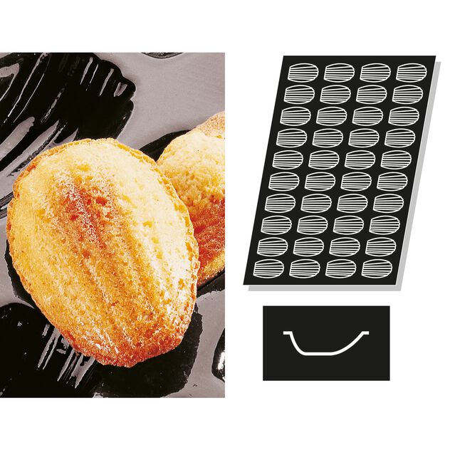 Paderno Mold Madeleines Silicone Flexipan Origin - Al Ahrar Hotel ...