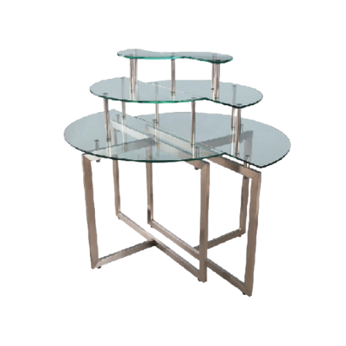 Half Round Three Level Buffet Station - Al Ahrar Hotel Supplies L.L.C